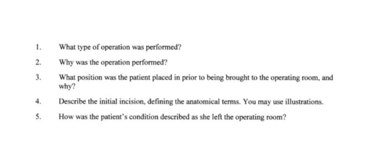 Solved 1. 2. 3. What type of operation was performed? Why | Chegg.com