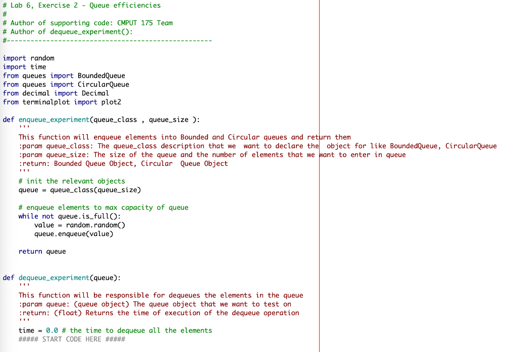 Exercise 1: Complete the Bounded and Circular Queue | Chegg.com