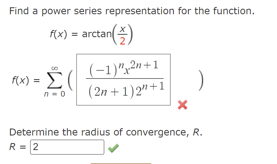 Solved Find a power series representation for the function. | Chegg.com