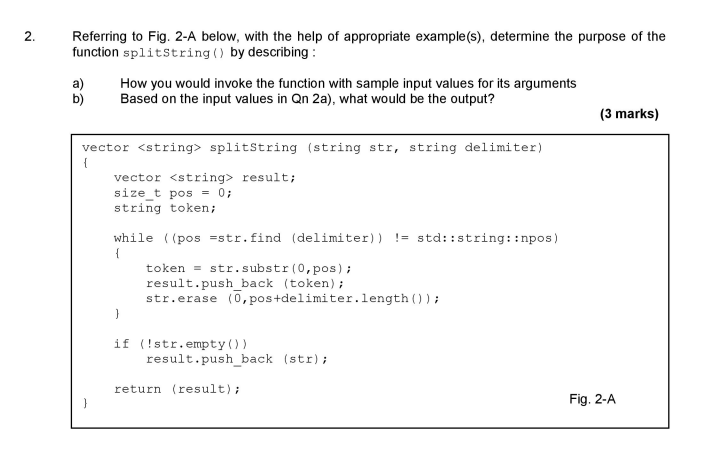 Solved 2. Referring to Fig. 2-A below, with the help of | Chegg.com