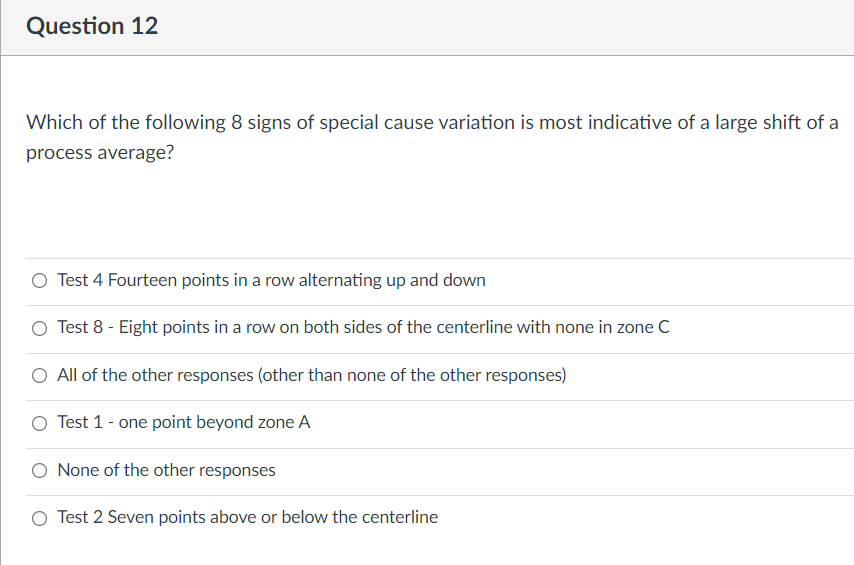 Solved A np chart is used for controlling the number | Chegg.com
