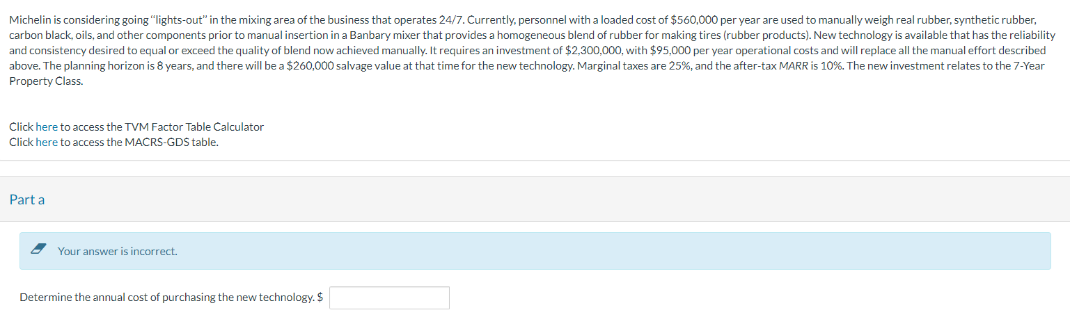 Solved Property Class. Click here to access the TVM Factor | Chegg.com