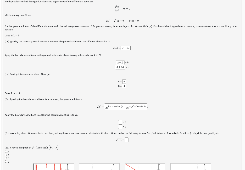 Solved In This Problem We Find The Eigenfunctions And 
