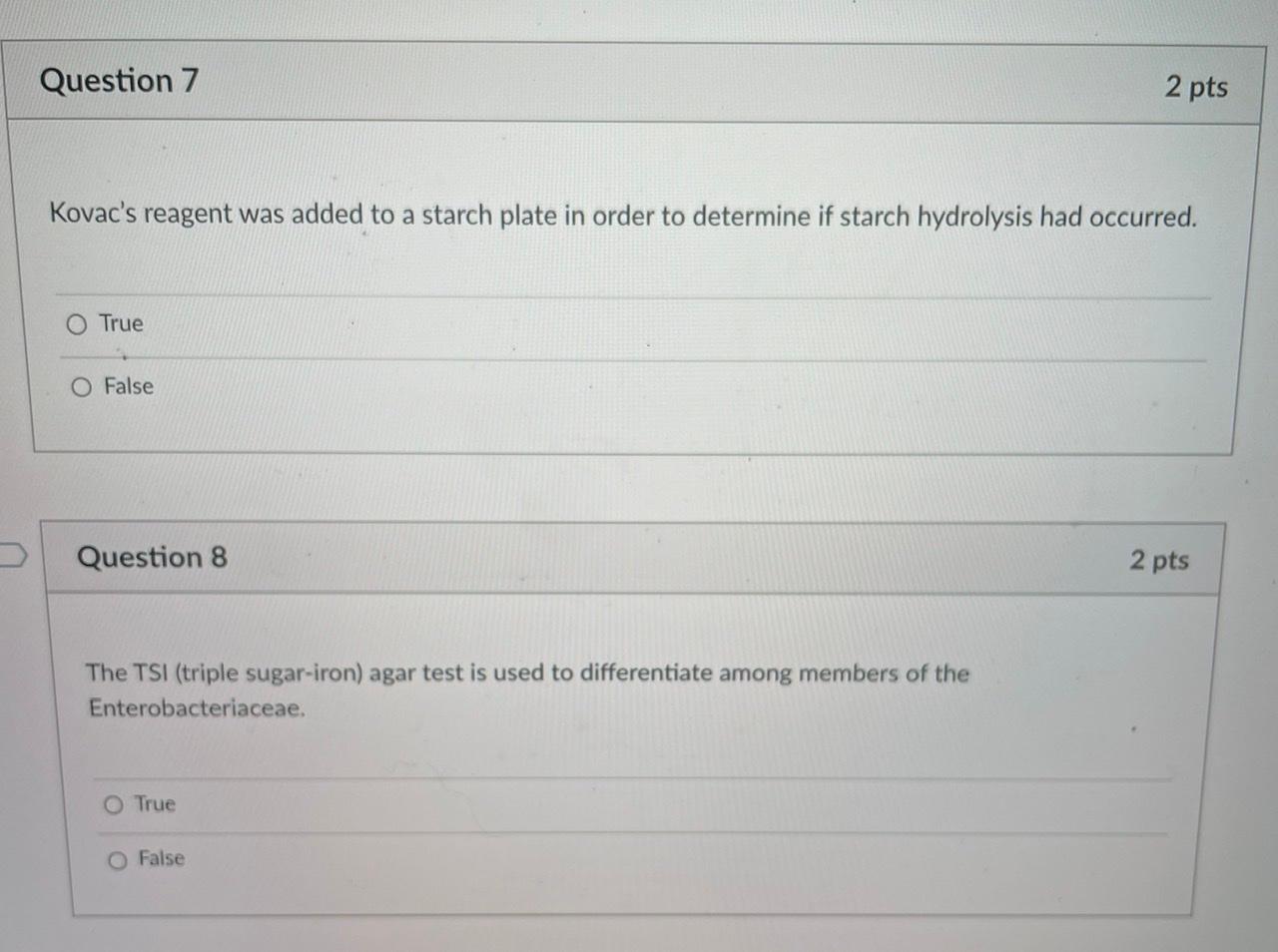Solved In the TSI test, the carbohydrate(s) that is/are | Chegg.com