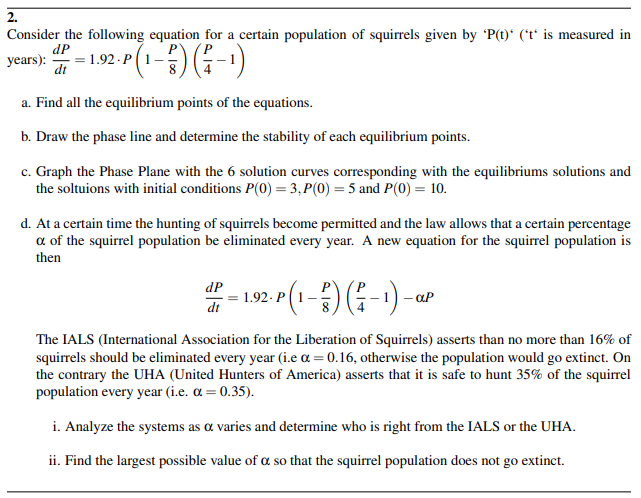 Solved Consider the following equation for a certain | Chegg.com