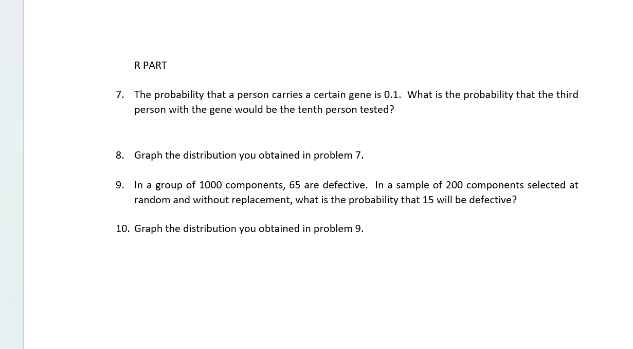 Solved can you solve 7 and 8 for me in R studios and if | Chegg.com