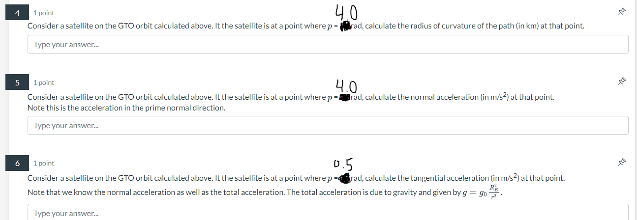 Solved Consider a GTO orbit (see Wikipedia article on GTO | Chegg.com