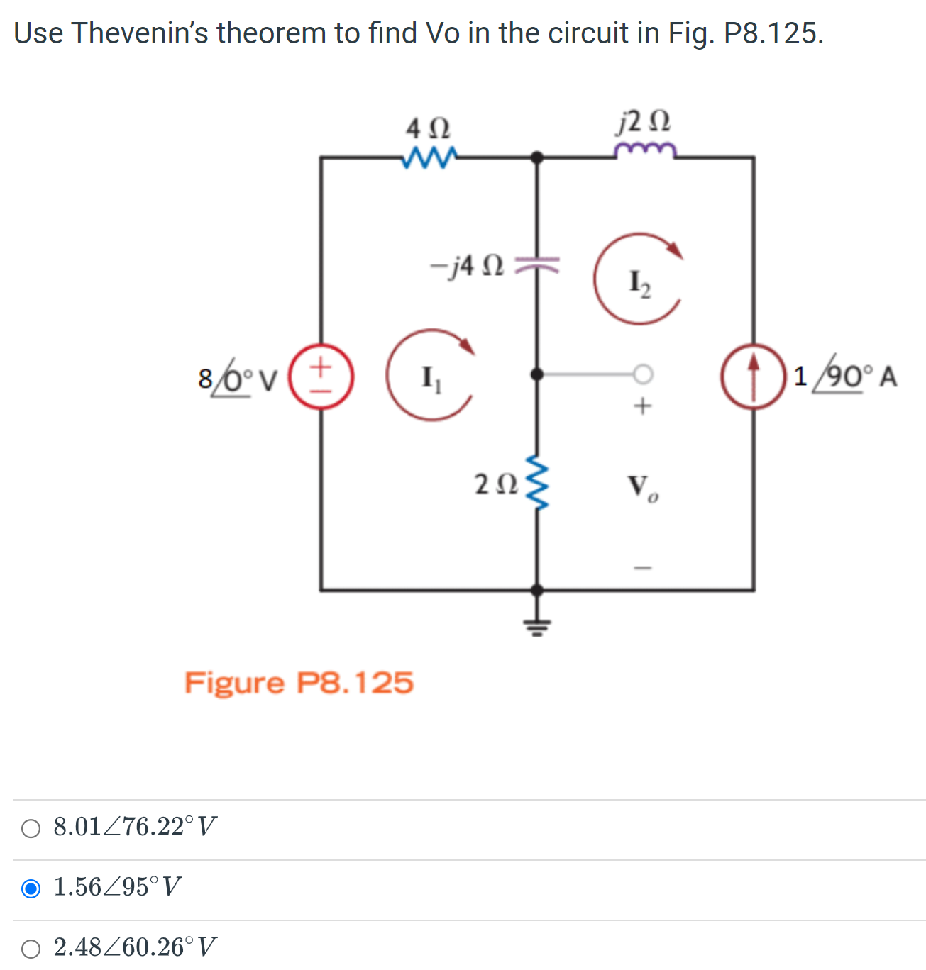 Solved Use Thevenin's theorem to find Vo in the circuit in | Chegg.com