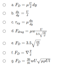 Solved A boundary layer develops when a viscous fluid passes | Chegg.com