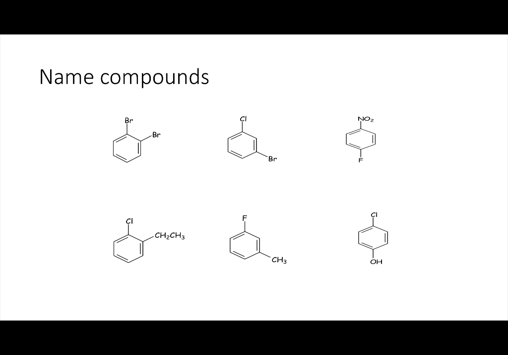Solved Name compounds | Chegg.com