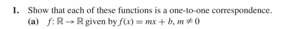 Solved proving bijectivity using two methods: (i) | Chegg.com