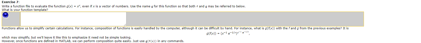 Solved Exercise 7 Write A Function File To Evaluate The 2422