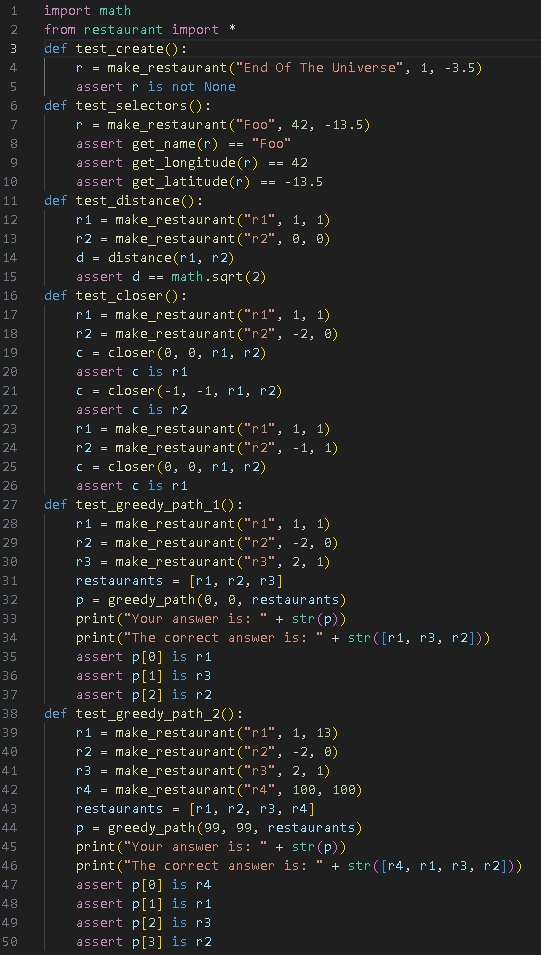 Solved I have the following code: I get the following | Chegg.com