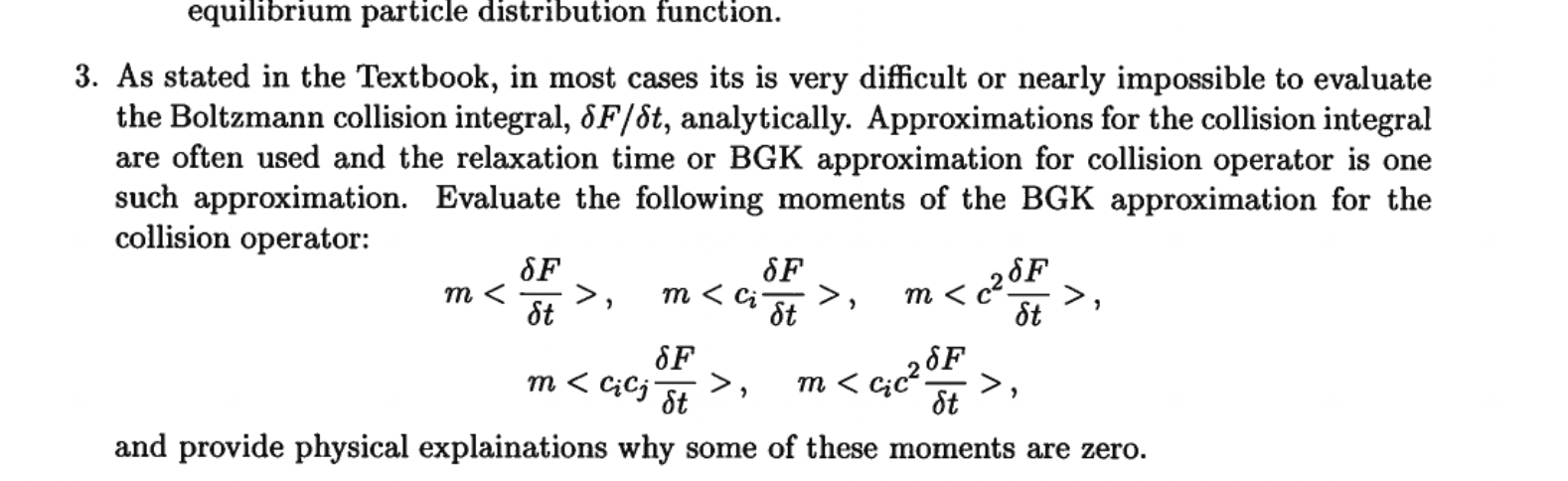 Solved equilibrium particle distribution function. 3. As | Chegg.com