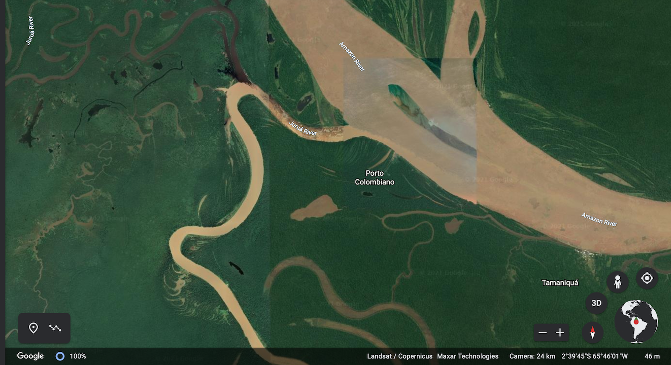 Solved Are there any fluvial landforms: delta, oxbow lake, | Chegg.com