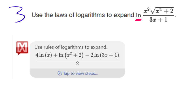 Solved How do I solve this???? according to mathway this is | Chegg.com
