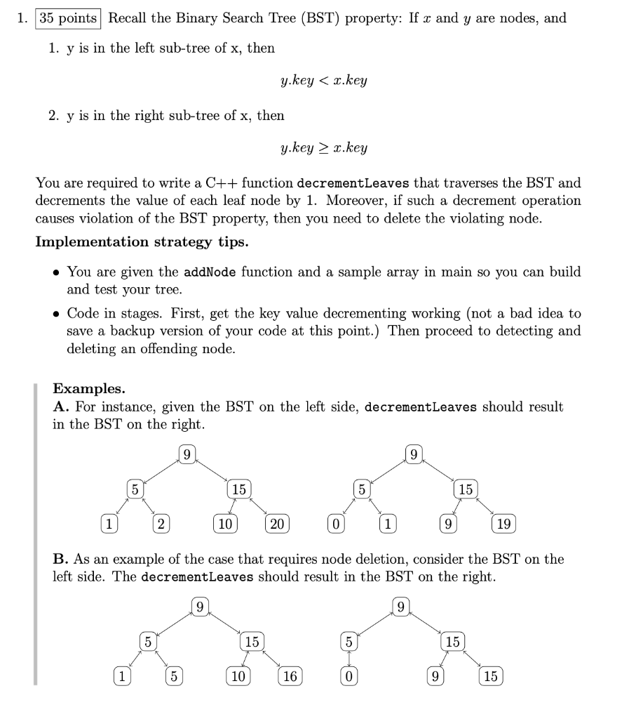 Solved I need this in C++ language Given starter code: hpp | Chegg.com