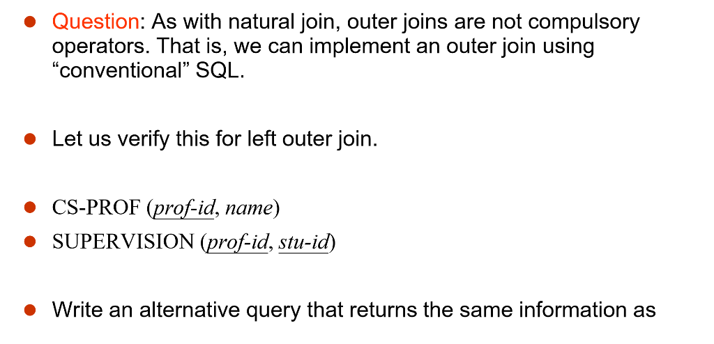 Solved Consider the following schemas. CUST (cust-id, name), | Chegg.com