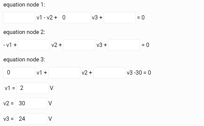 Solved P 4.2-2 Determine the node voltages for the circuit | Chegg.com