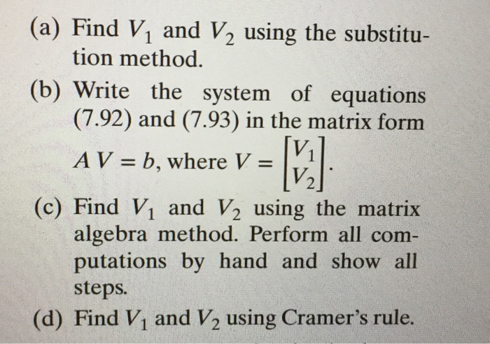 Solved 7-5. Consider the two-node circuit shown in Fig. | Chegg.com