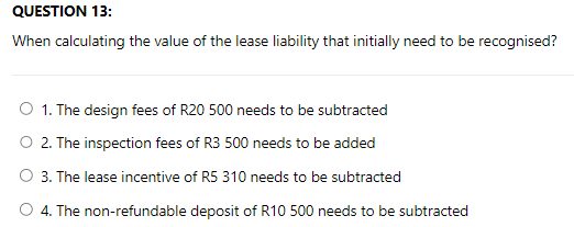 Solved Questions 11 - 15 is based on the following | Chegg.com