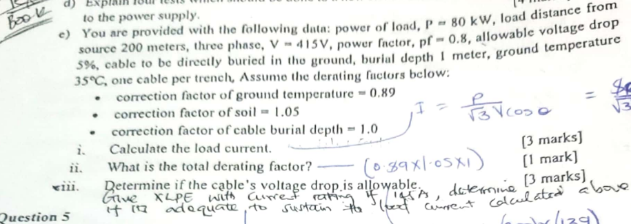 Solved c) ﻿You are provided with the following duta: power | Chegg.com