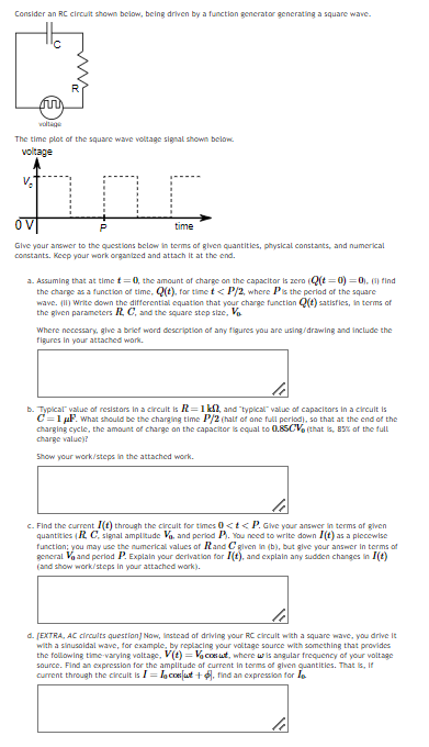 The time plot of the square wave voltage slgnal shown | Chegg.com