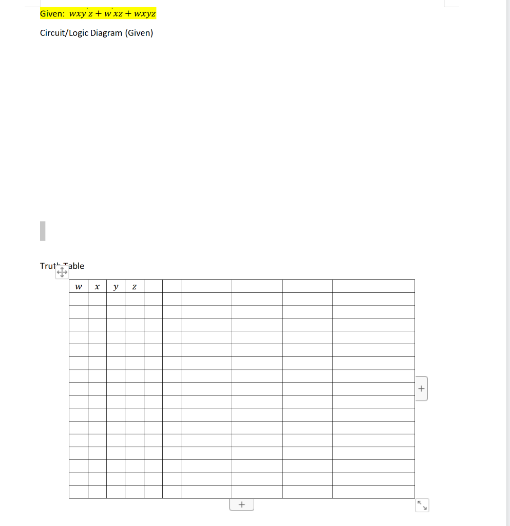 Solved Boolean Algebra and Circuit Minimization | Chegg.com