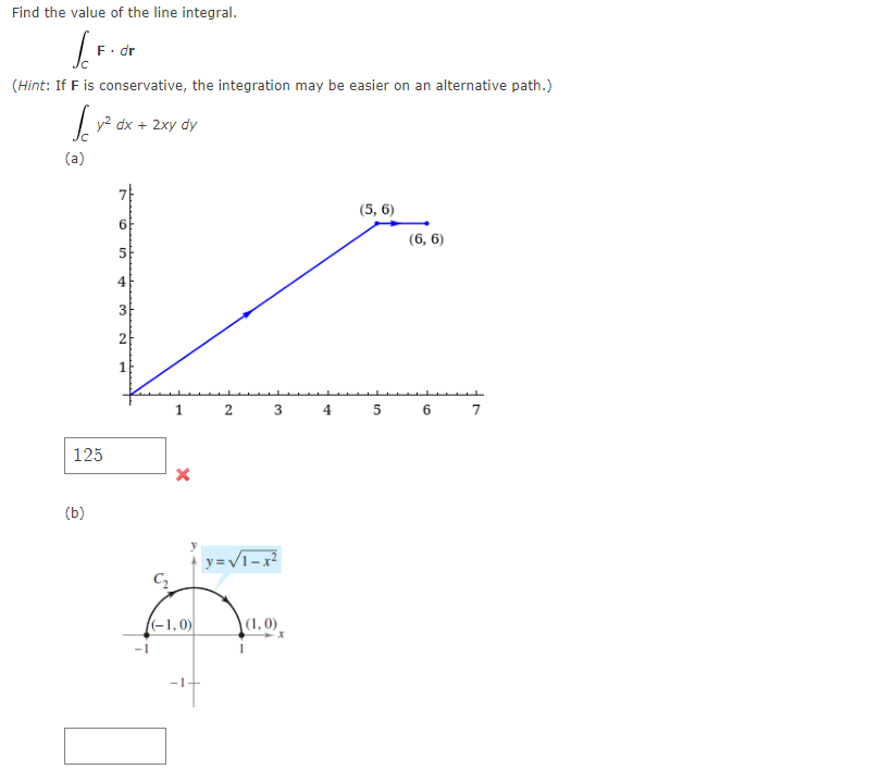 Solved Find the value of the line integral ∫CF⋅dr (Hint: If | Chegg.com