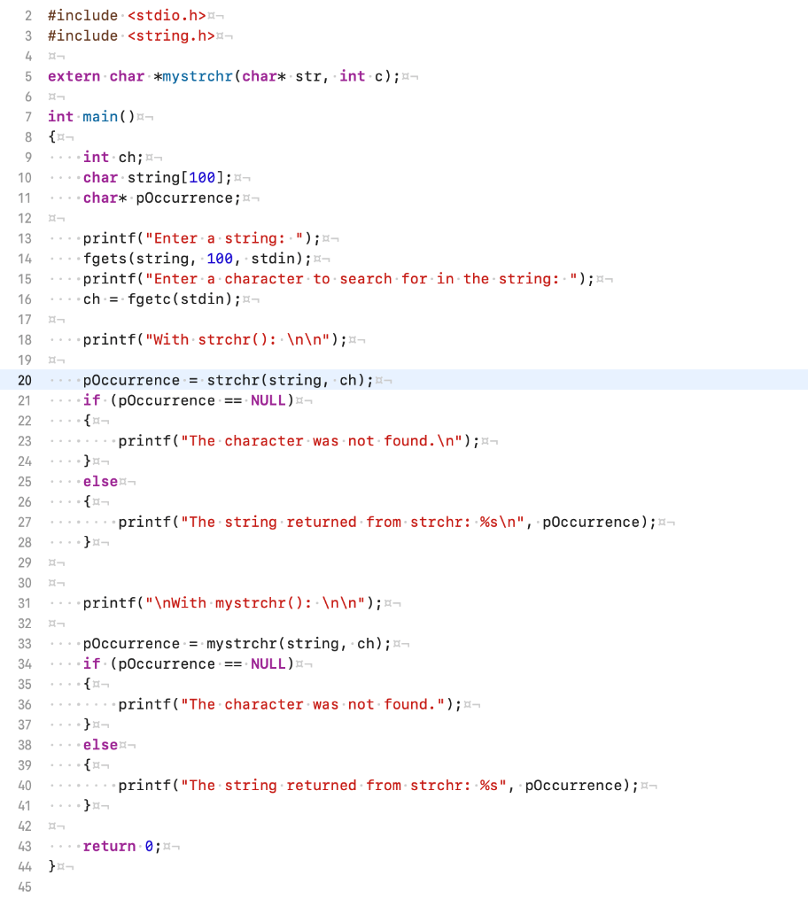 Solved Write your own implementation of the C standard | Chegg.com