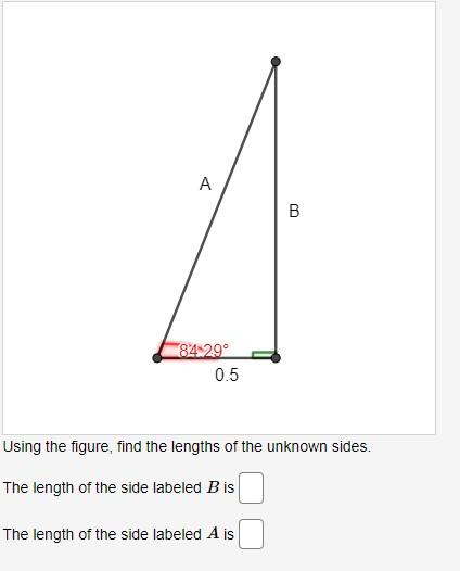 Solved Using the figure, find the lengths of the unknown | Chegg.com