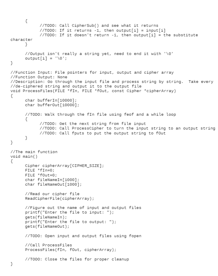 Solved For this assignment, we are going to decipher | Chegg.com
