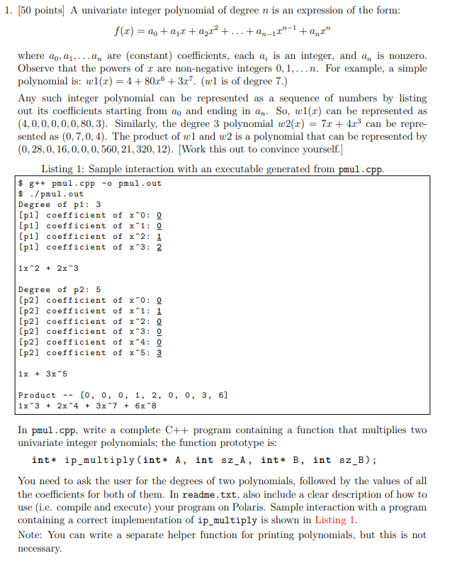 Solved f(x)=a0+a1x+a2x2+…+an−1xn−1+anxn where a0,a1,…an are | Chegg.com