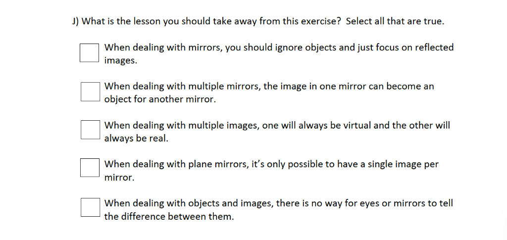Solved 10) You place an an object in between two | Chegg.com
