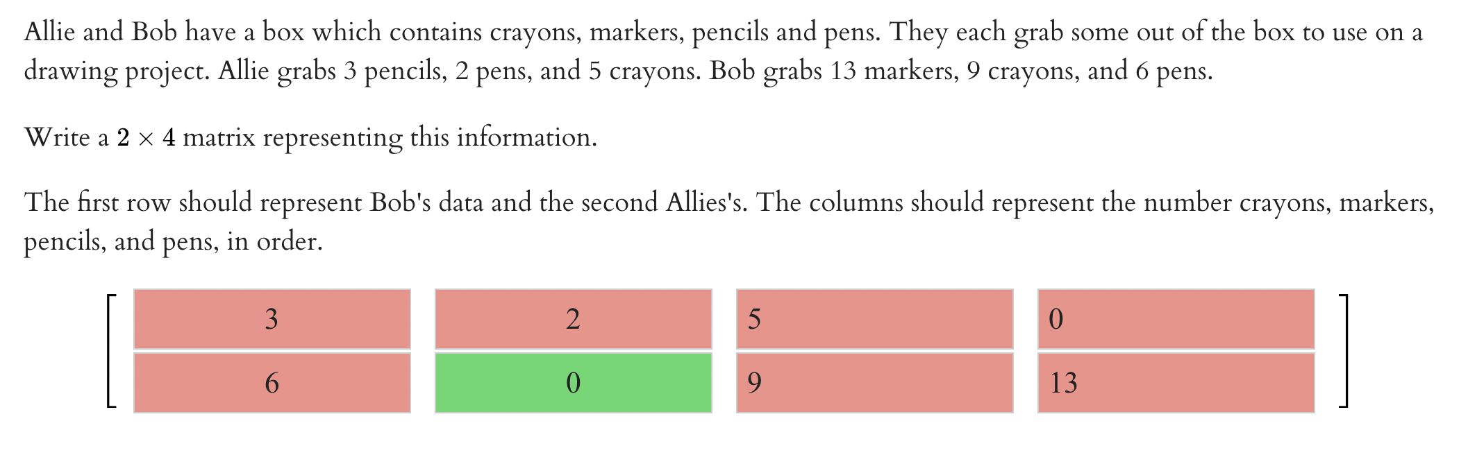 Solved Allie and Bob have a box which contains crayons, | Chegg.com