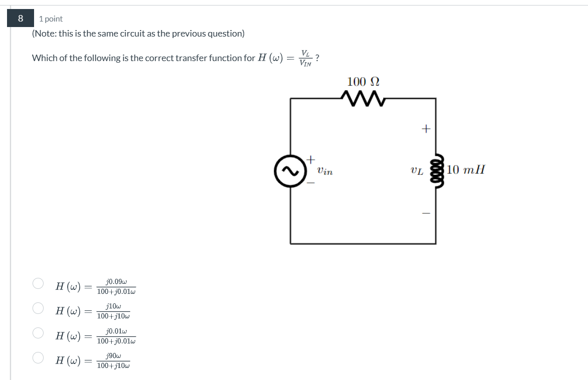 Solved (Note: this is the same circuit as the previous | Chegg.com