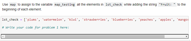 Solved Use Map To Assign To The Variable Map Testing All The