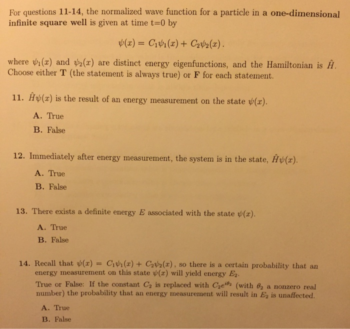 Solved The normalized wave function for a particle in a | Chegg.com