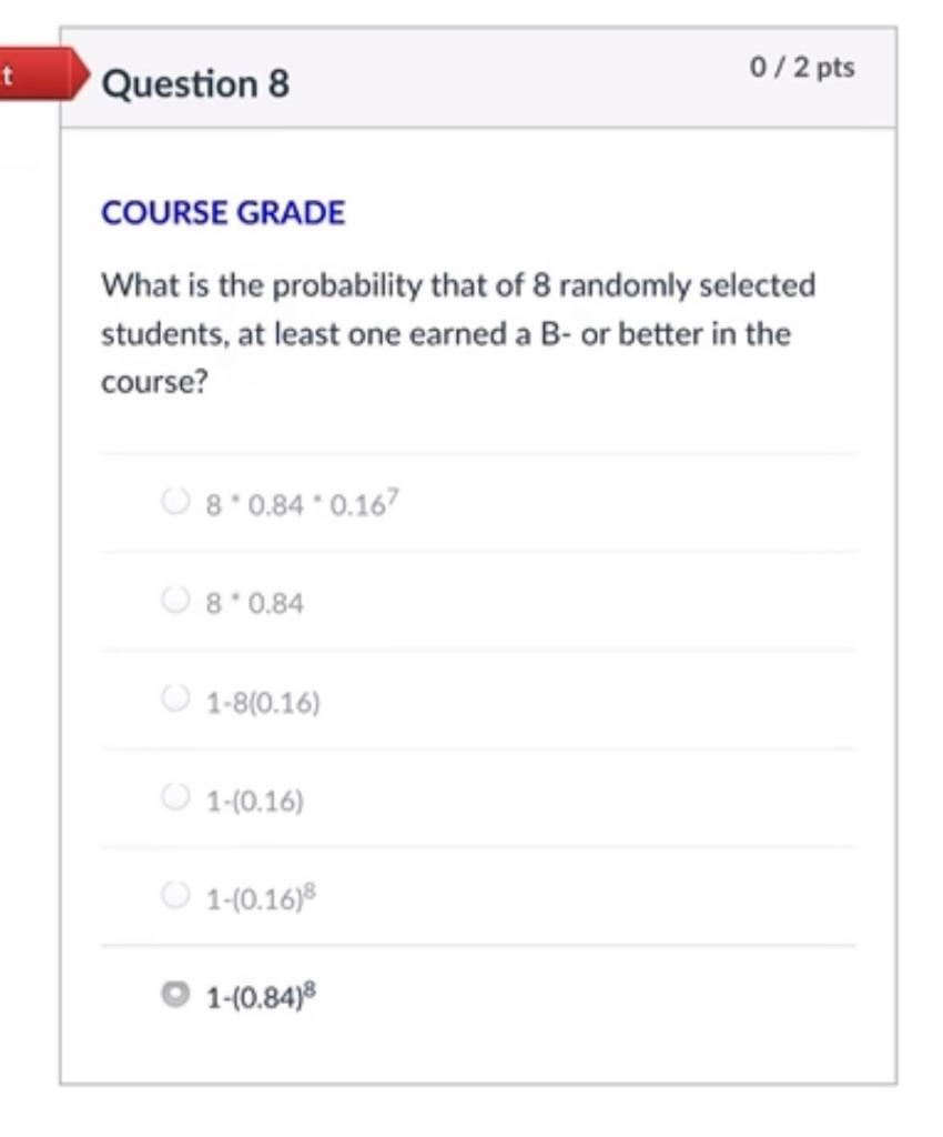 Solved Use the information below to answer the COURSE GRADE | Chegg.com