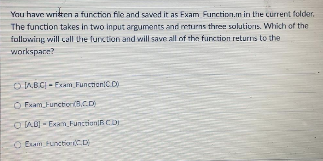 Solved W Question 1 When A Variable Is Defined In A Script 9096
