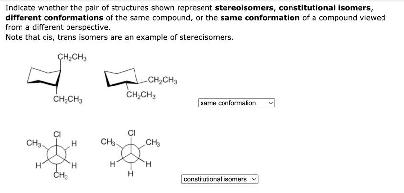 [solved] Indicate Whether The Pair Of Structures Shown Re