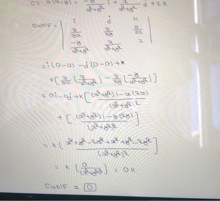 Solved Problem 3: One (and only one) of the vector fields in | Chegg.com
