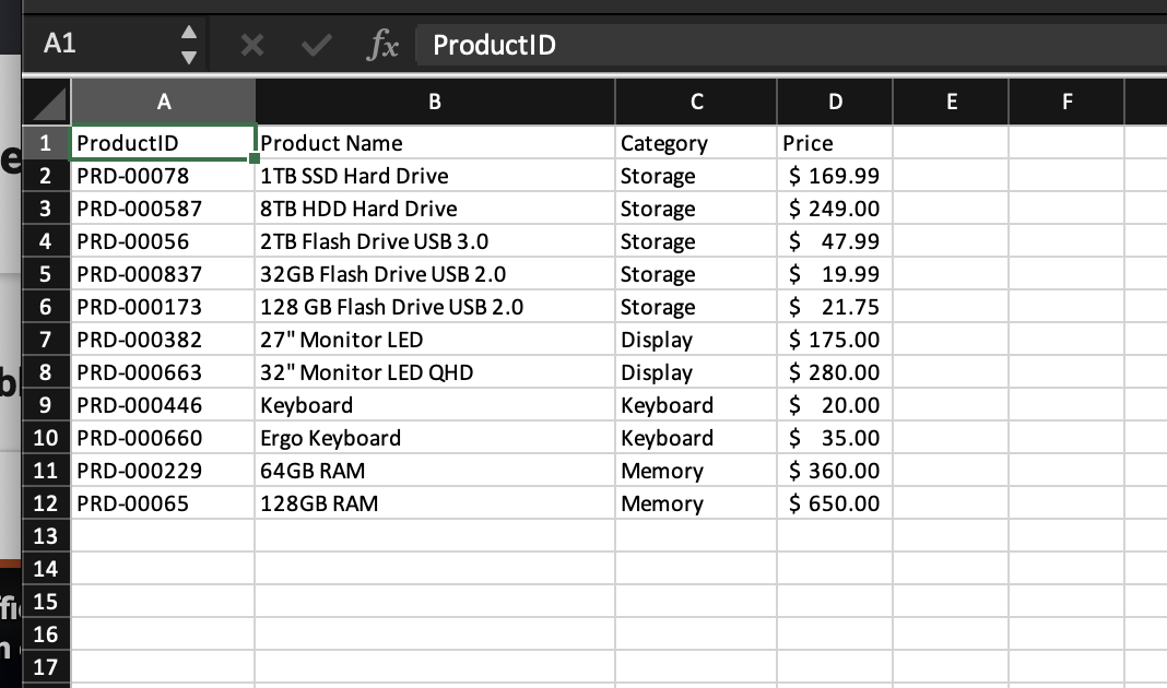 Solved 1. On the SalesData worksheet in cell B4, use an | Chegg.com