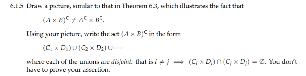 Solved Draw a picture, similar to that in Theorem 6.3, which | Chegg.com