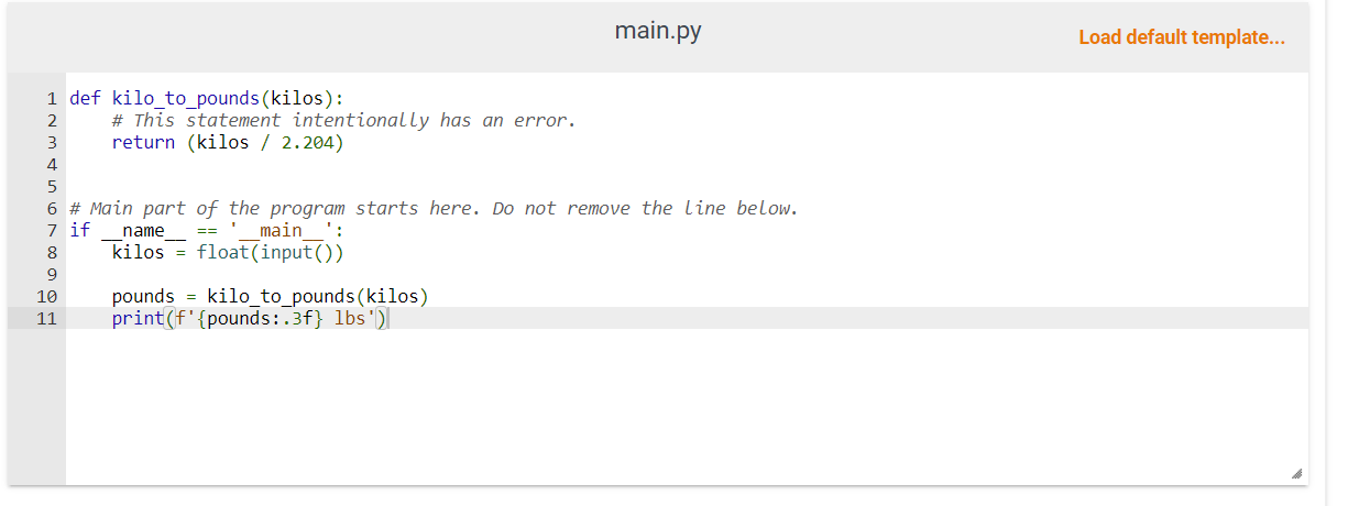 Solved 6.18 Lab training: Unit tests to evaluate your | Chegg.com Solved 6.18 Lab training: Unit tests to evaluate your | Chegg.com