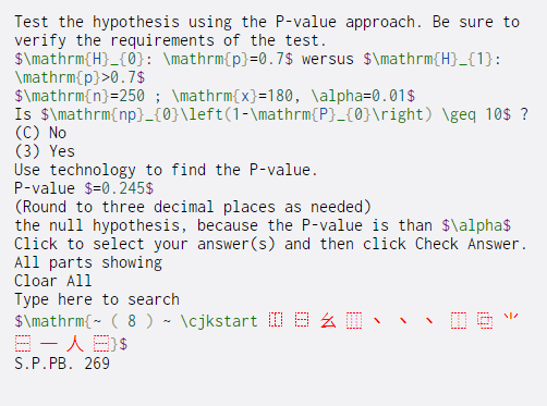 Solved Test the hypothesis using the P-value approach. Be | Chegg.com