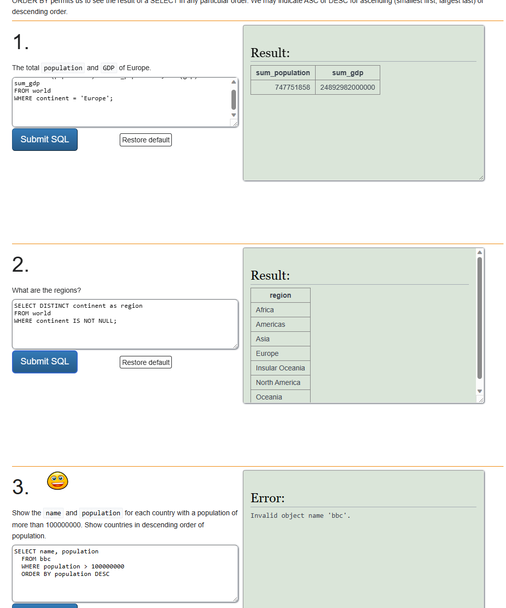 Solved I dont know what is wrong with my code, for questions | Chegg.com
