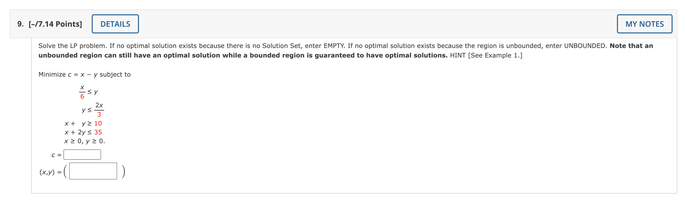Solved unbounded region can still have an optimal solution | Chegg.com