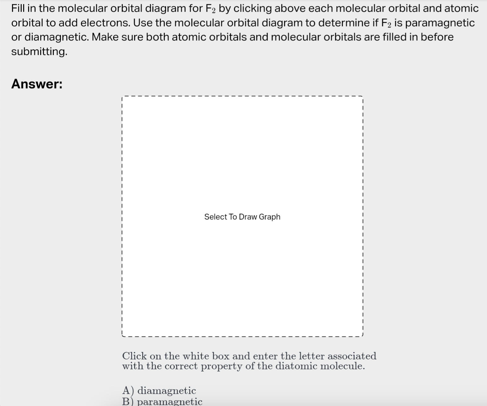 Solved Fill in the molecular orbital diagram for F2 ﻿by | Chegg.com