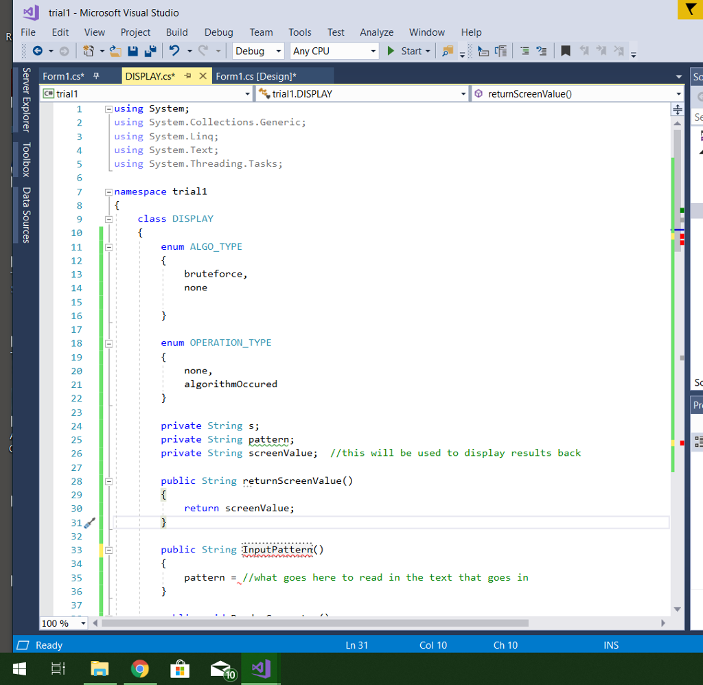 Solved Distinct Debugging questions for visual studio to | Chegg.com